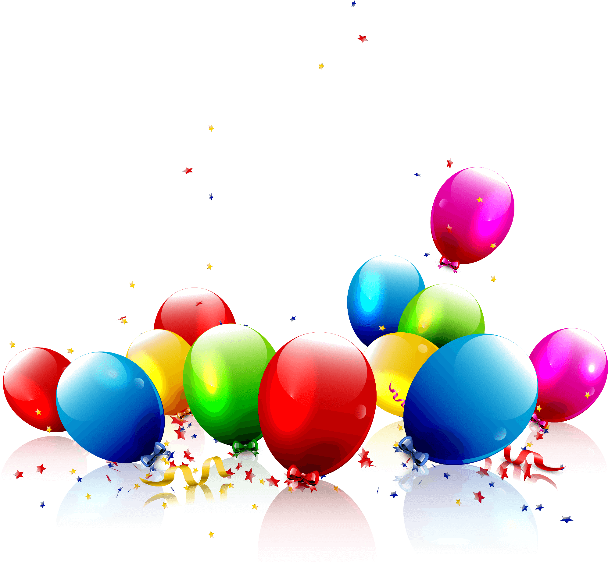 Download Balloons Clipart Party - Party Balloons Clipart - ClipartKey