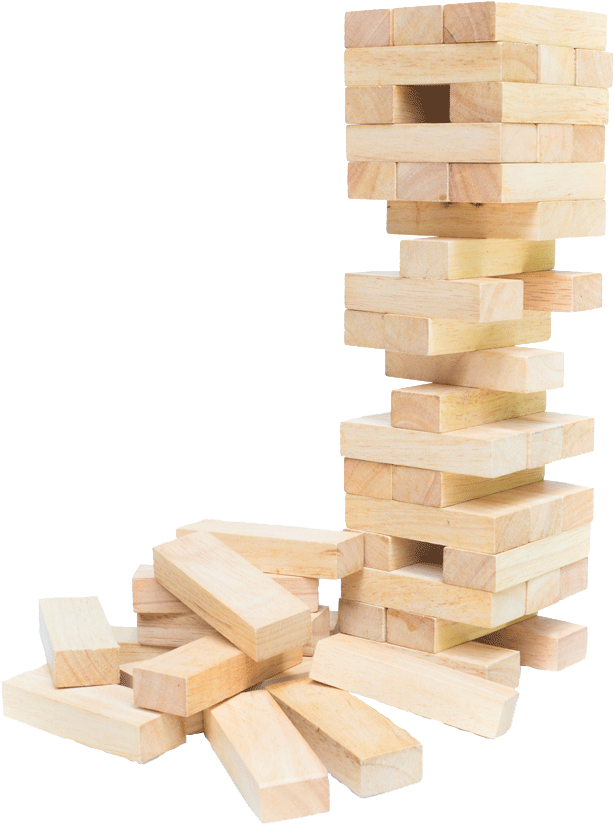 Download Identity Begins To Crumble - Transparent Jenga Png - ClipartKey