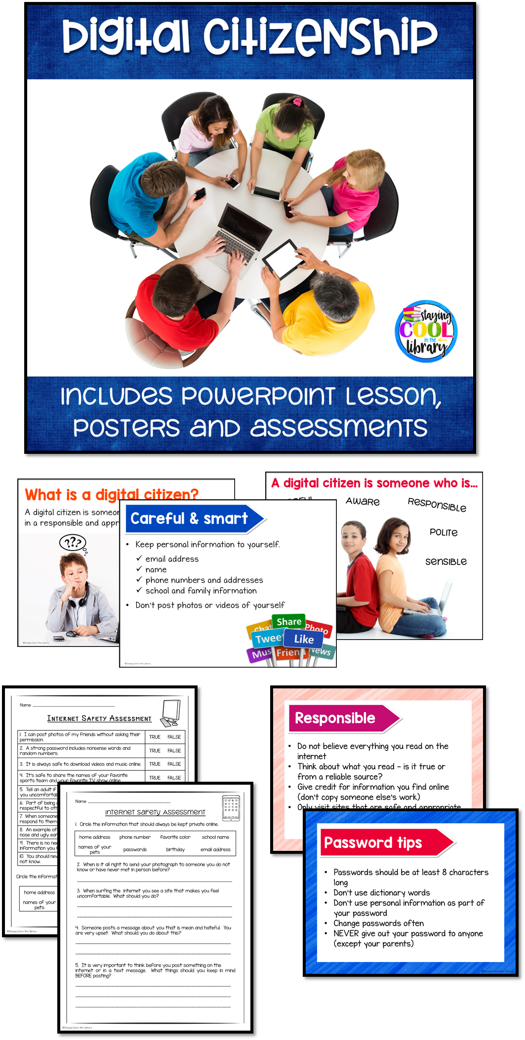 Download Clip Art Digital Citizenship Lesson Library - Social Media ...