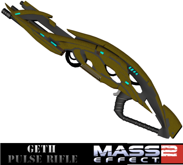 Download Geth Pulse Sniper Rifle - Geth Sniper Rifle - ClipartKey