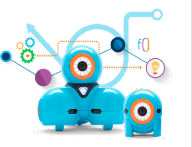 Download Coding Clipart Robot - Dash & Dot Png - ClipartKey