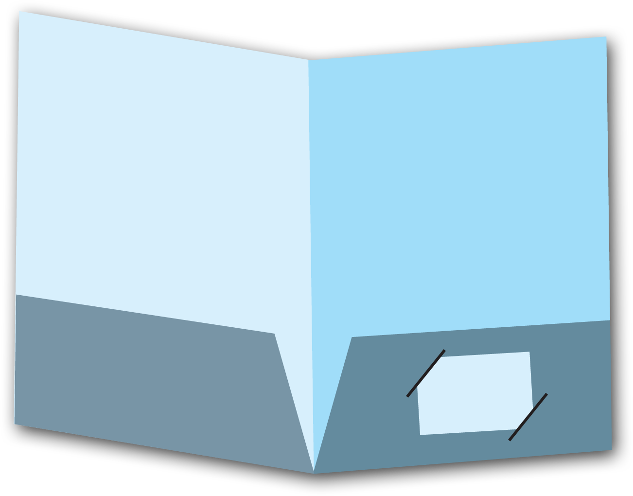 Download Presentation Folders Color Service - Two Pocket Folder Clip ...