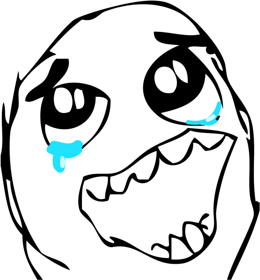 Download Happy Crying Meme Png - Happy Crying Face Meme - ClipartKey