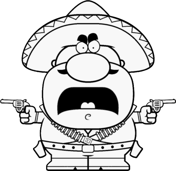 Download Bandito Clipart - ClipartKey