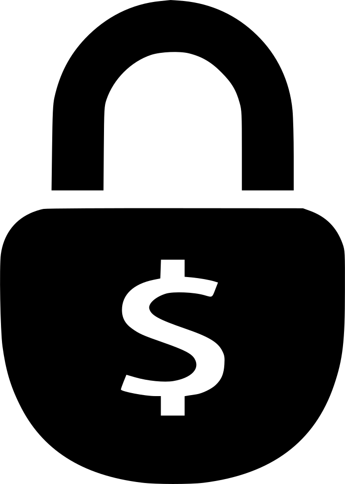 Download Dollar Lock Svg Png - Dollar Lock - ClipartKey