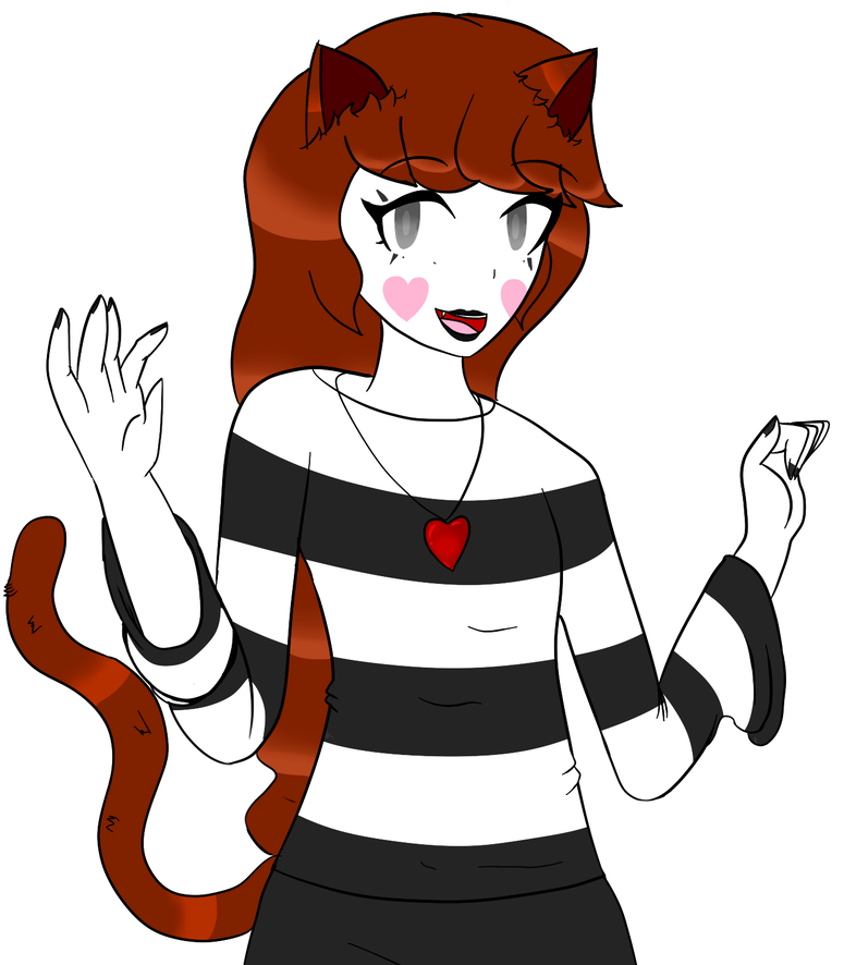 Download At Mime Sarah - Como Dibujar A Un Mimo - ClipartKey