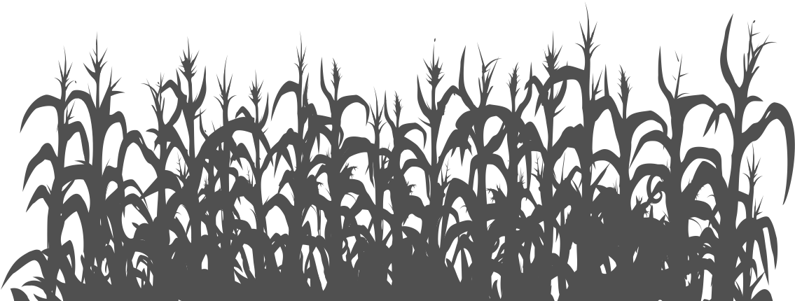 Download Cornfield Vector Transparent 2 Img1060 - Silhouette Corn Field ...