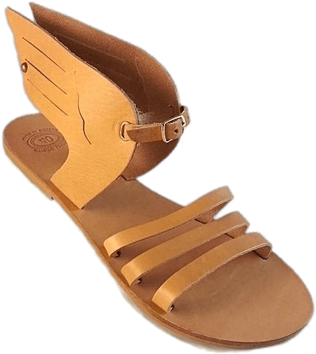 Download Hermes Winged Sandals - Hermes Greek Sandals - ClipartKey