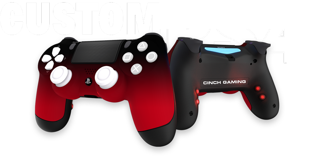 Download Transparent Cinch Gaming Logo Png - Custom Ps4 Controllers - ClipartKey