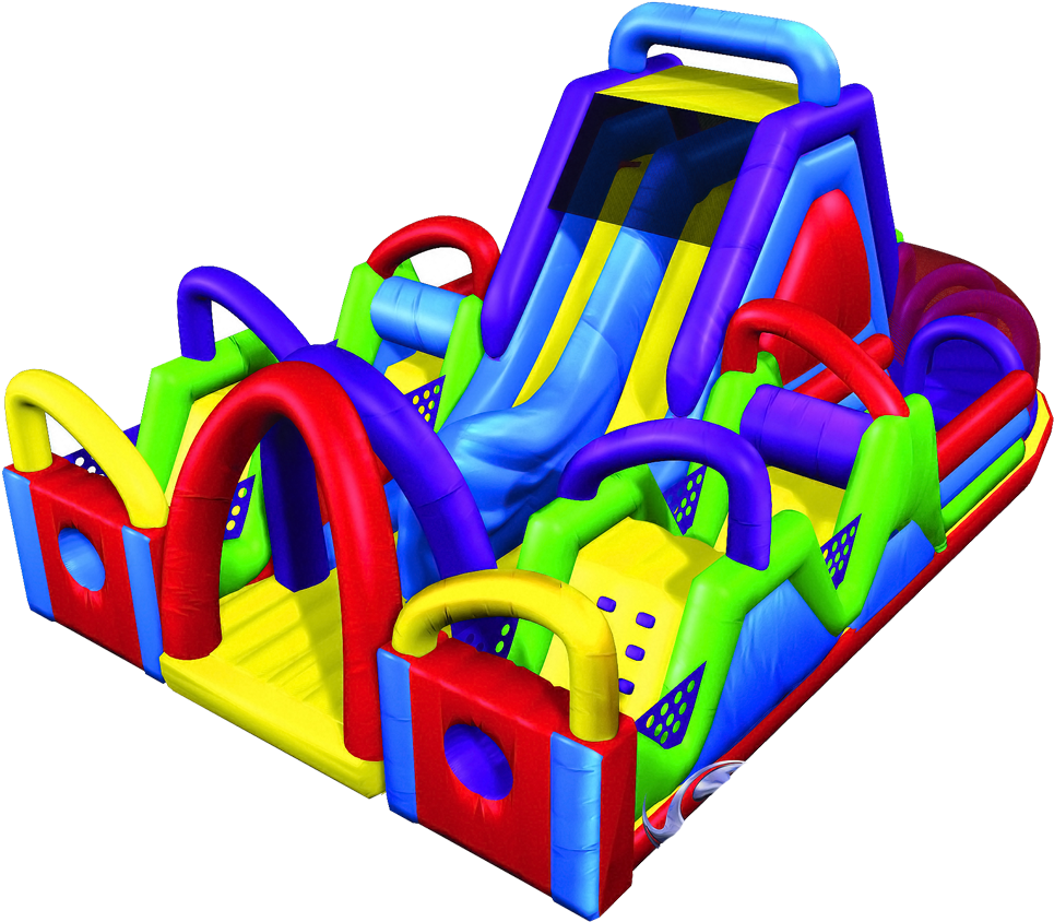 Download Chaos Inflatable Obstacle Course - ClipartKey