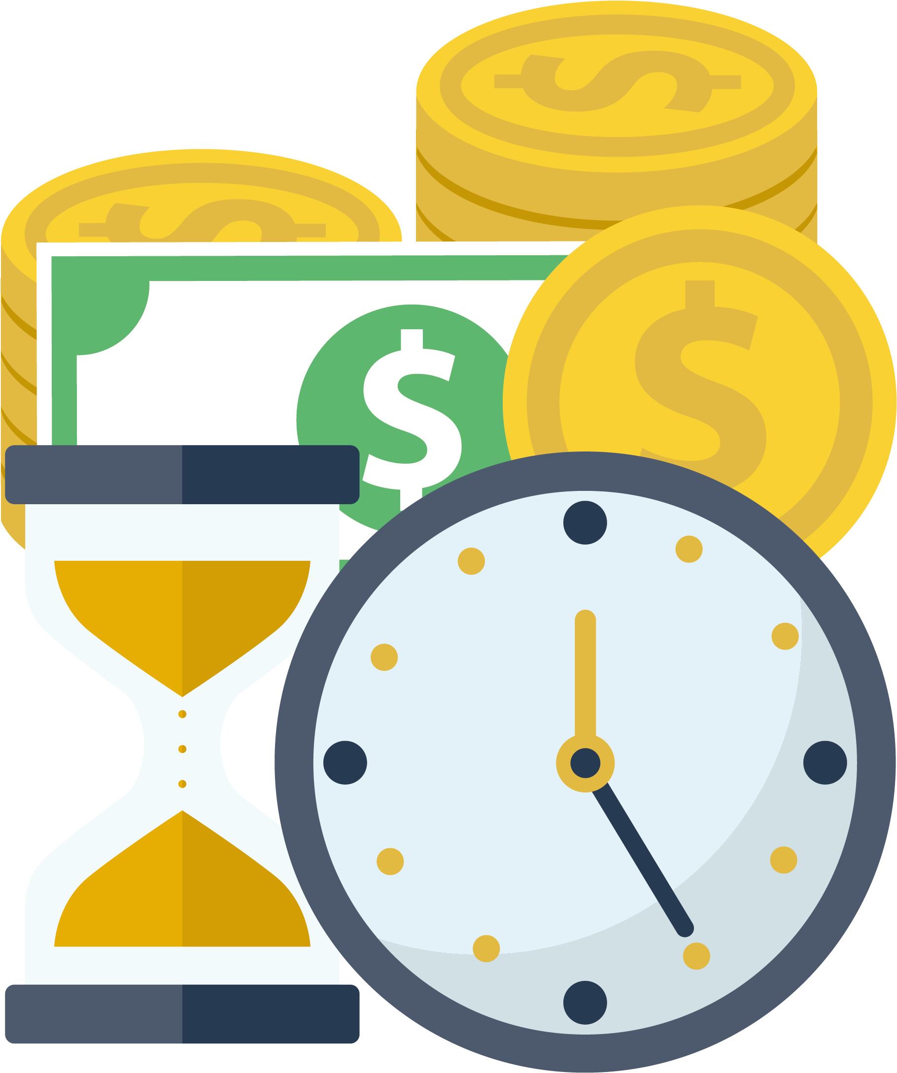 Download Time Value Of Money Flat Design Finance - Time Value Of Money ...