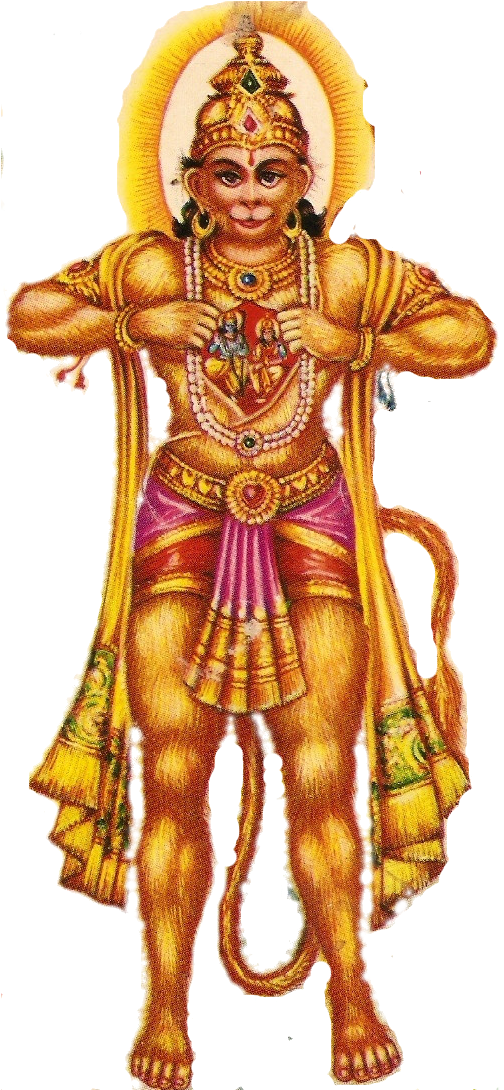 Download 63995 - Transparent Hanuman Png - ClipartKey