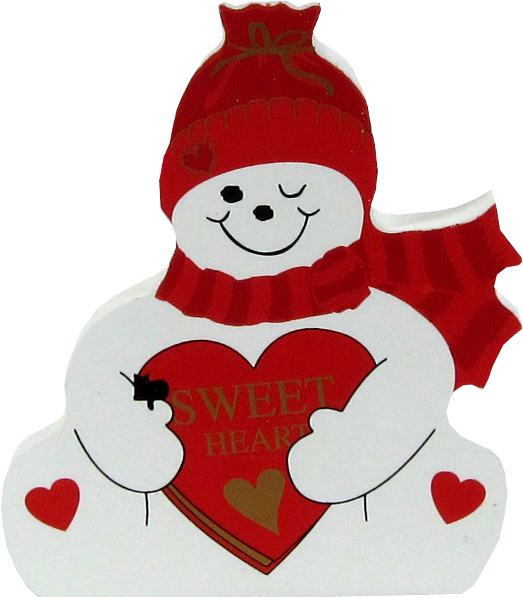 Download Valentines Day Snowman Clipart , Png Download - Valentines Day ...