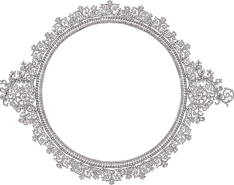 Download Decorative Text Box Clipart - Vintage Silver Frame Png ...