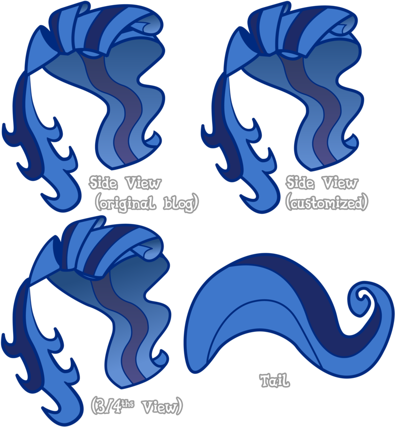 Download Hair Clipart Side View - Milky Way Mlp Anthro - ClipartKey