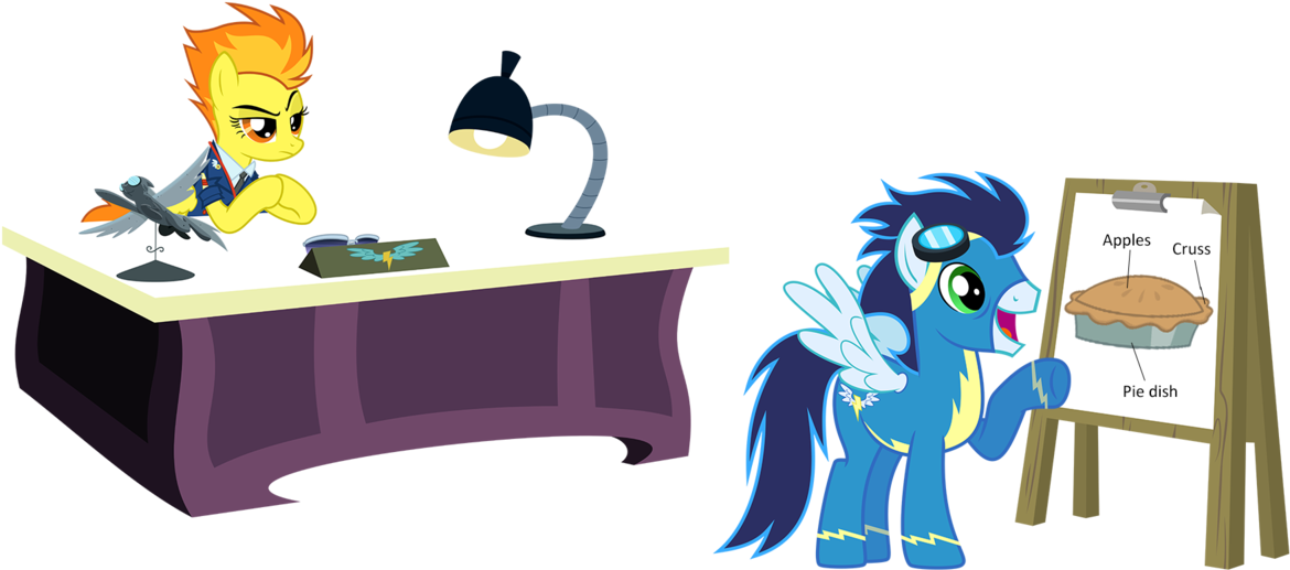Download Transparent School Desk Clipart - My Little Pony Office ...