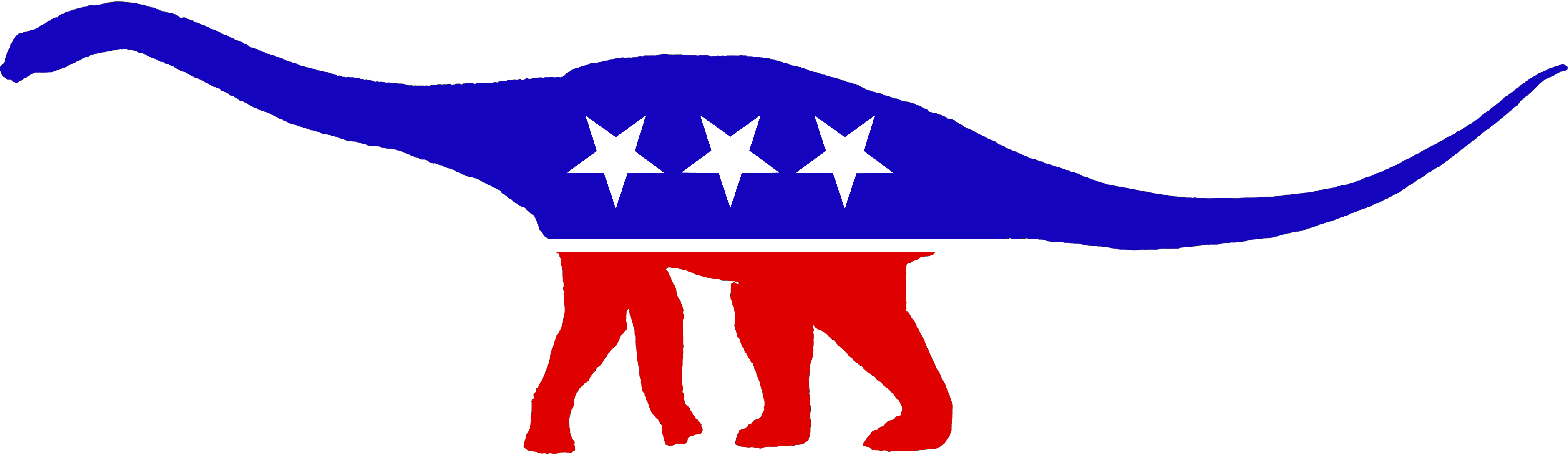 Download File - Dino - Dinosaur Political Party Symbol - ClipartKey