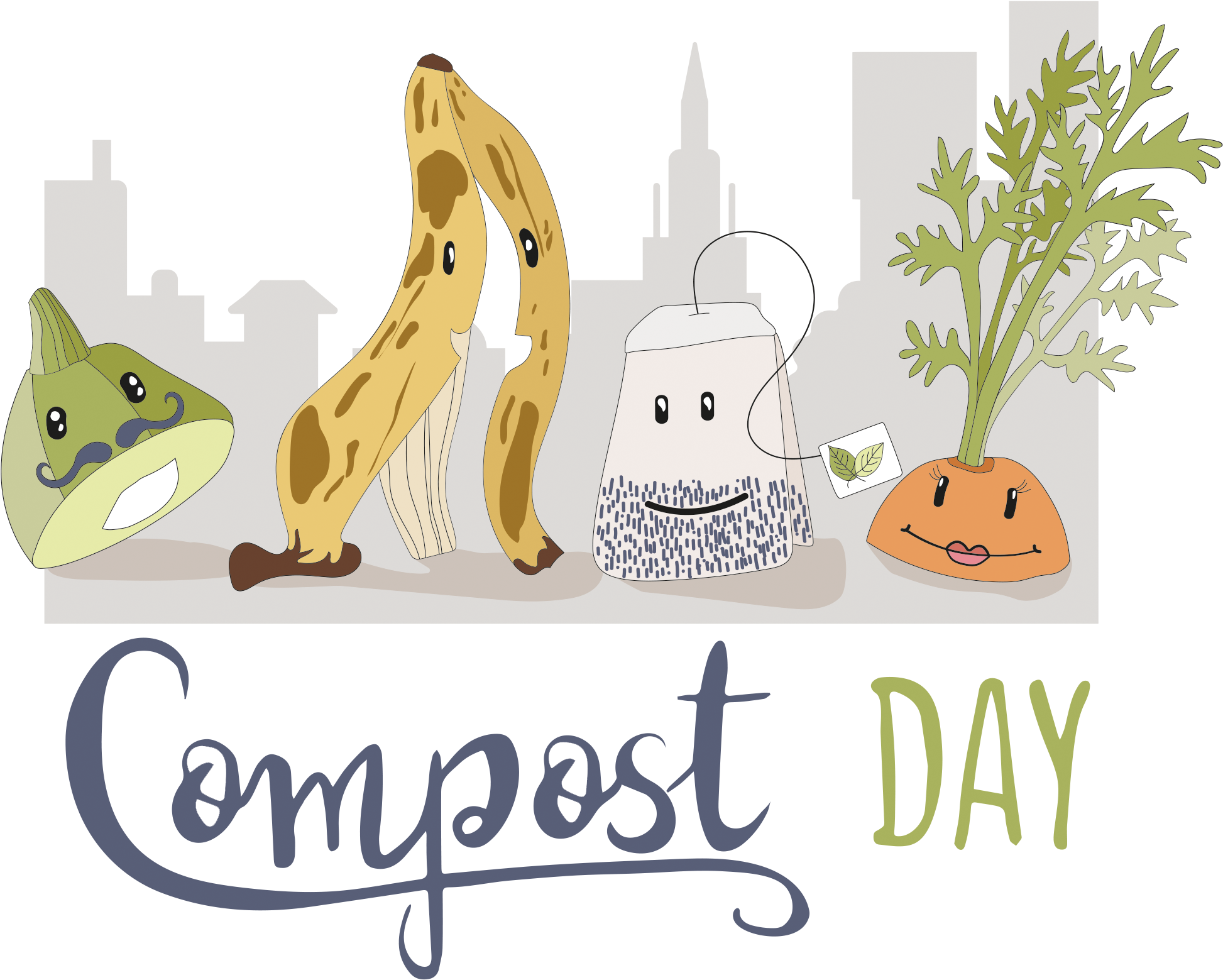 Download Transparent Environment Png - Compost Day - ClipartKey