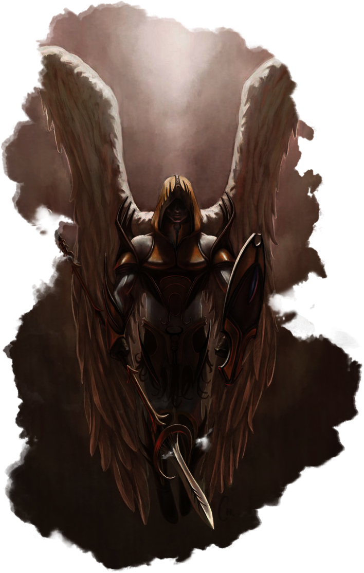 Download Agent Of The Fowl - Angel Warrior - ClipartKey