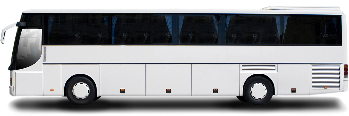 Download Bus Png Clipart - White Bus Png - ClipartKey