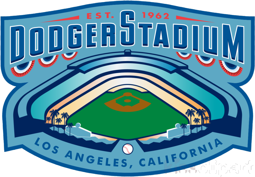 Download Dodgers Stadium Clipart Dodger Los Angeles Logo Transparent ...