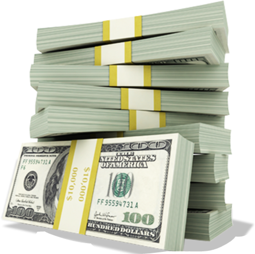 Download Stacks Of Cash Png - Stacks Of Money Png - ClipartKey