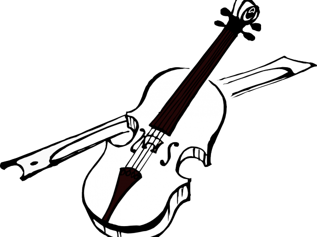 Download Transparent Fiddle Png - Violin Clipart Black And White ...
