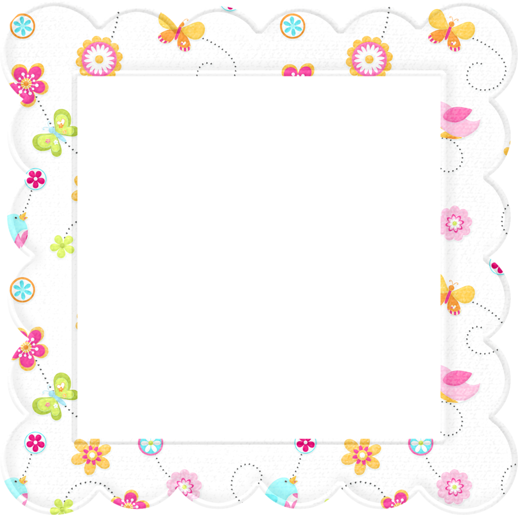 Download Transparent Baby Girl Clipart Borders - Baby Girl Border ...
