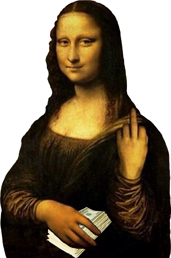 Download Transparent Mona Lisa Clipart - Mona Lisa No Background ...