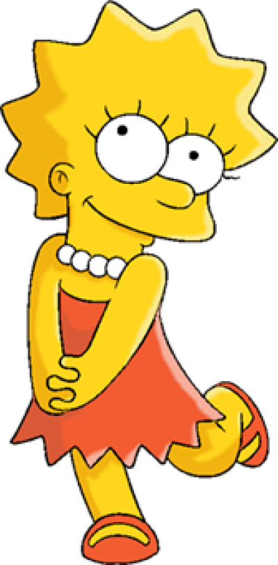 Download Lisa Simpson Transparent Png - ClipartKey