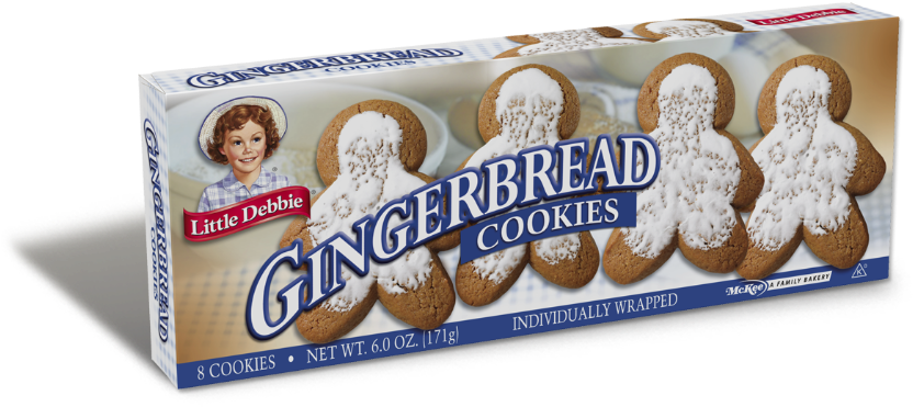 Download Little Debbie Gingerbread Cookies - ClipartKey