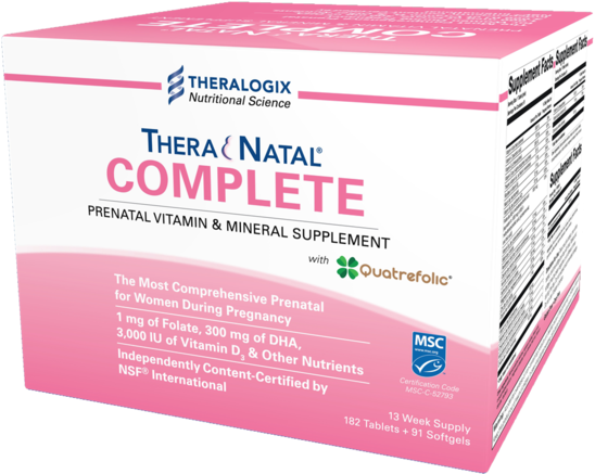 Download Theranatal Complete Theralogix - Theralogix - ClipartKey