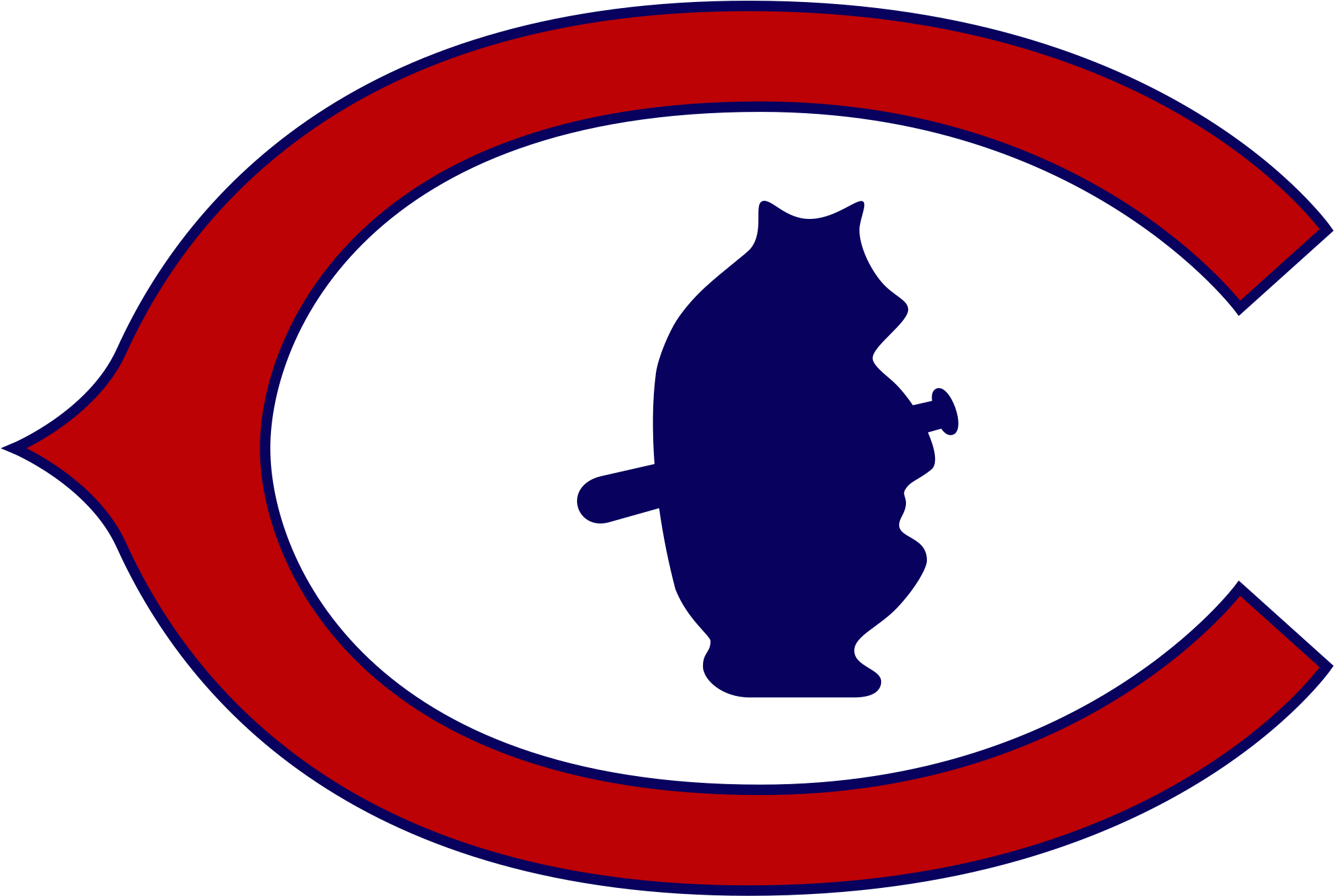 Download Clip Art File Cub Logo Svg - Chicago Cubs Retro Logo - ClipartKey