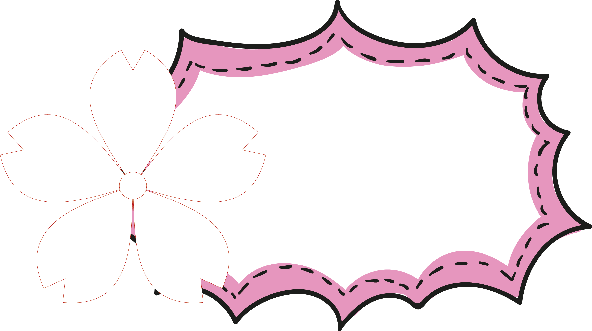 Download Clipart Explosion Border - Speech Borders Png - ClipartKey