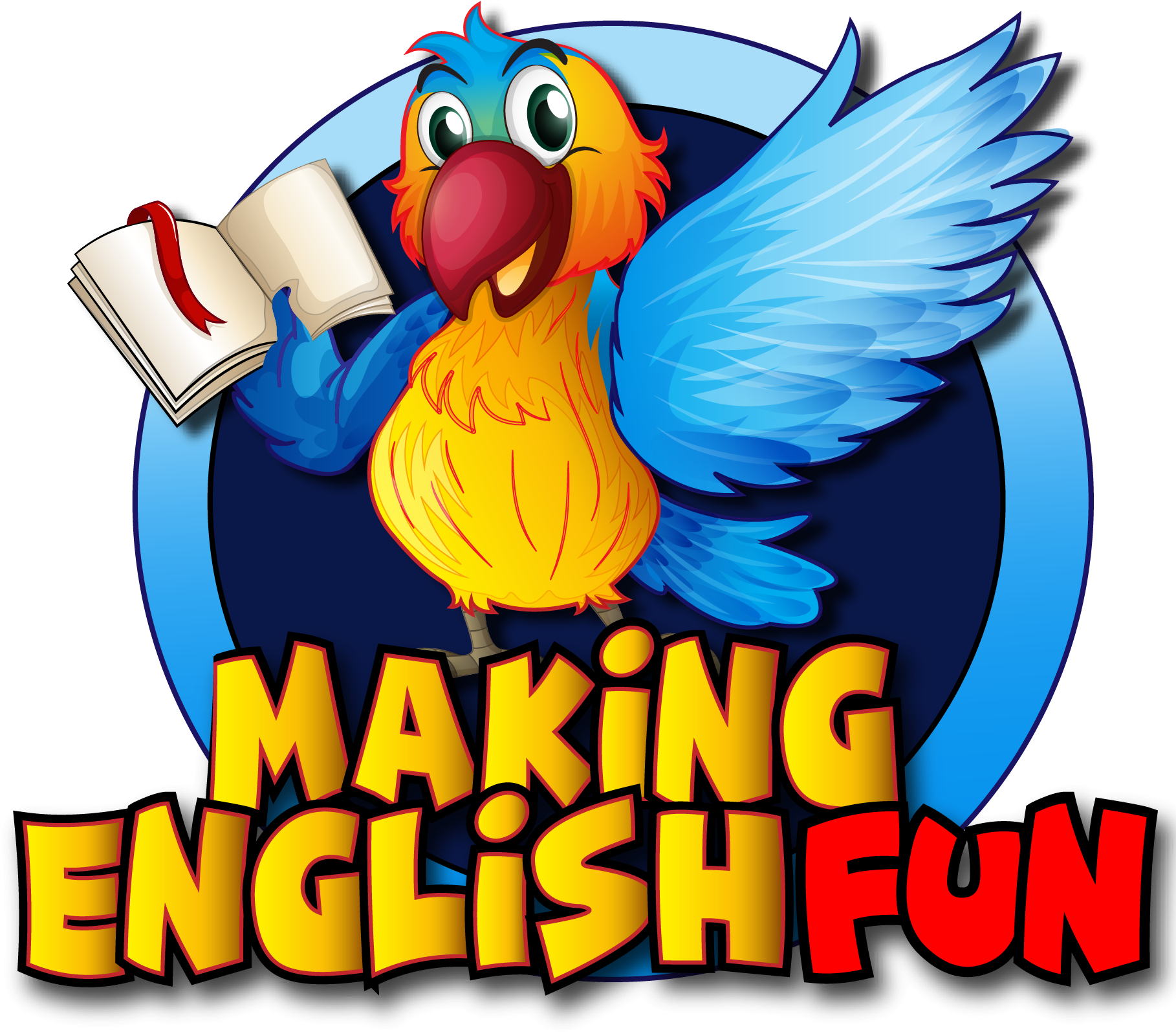 Download Making English Fun - Cartoon - ClipartKey