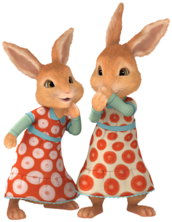 Download Peter Rabbit Png - Peter Rabbit Flopsy And Mopsy - ClipartKey