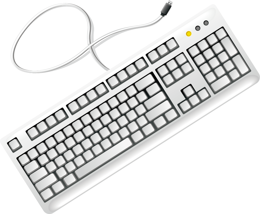 Download Computer Clip Art Transprent Png Free - Computer Keyboard ...