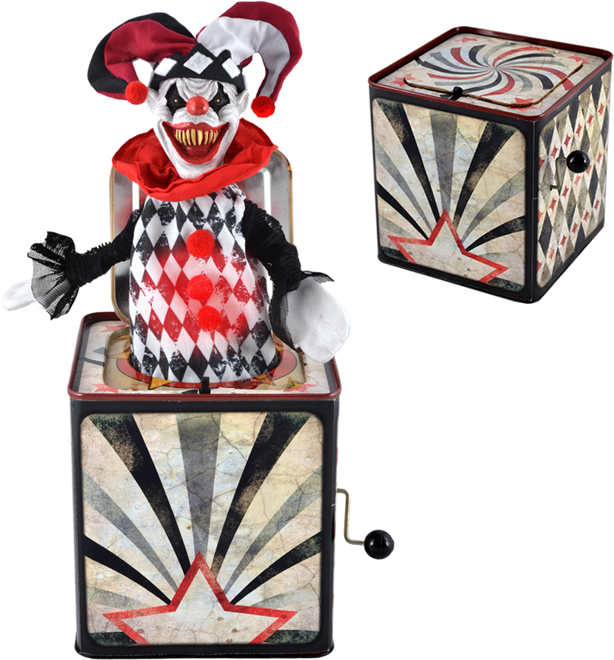 Download Jester Jack In Box Clipart - Joker Jack In The Box - ClipartKey