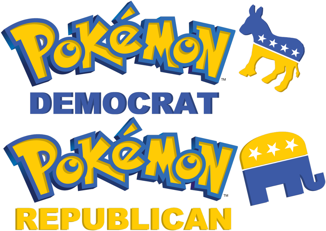 Download Hawaiiansnowman On Twitter - Pokemon Democrat And Republican ...