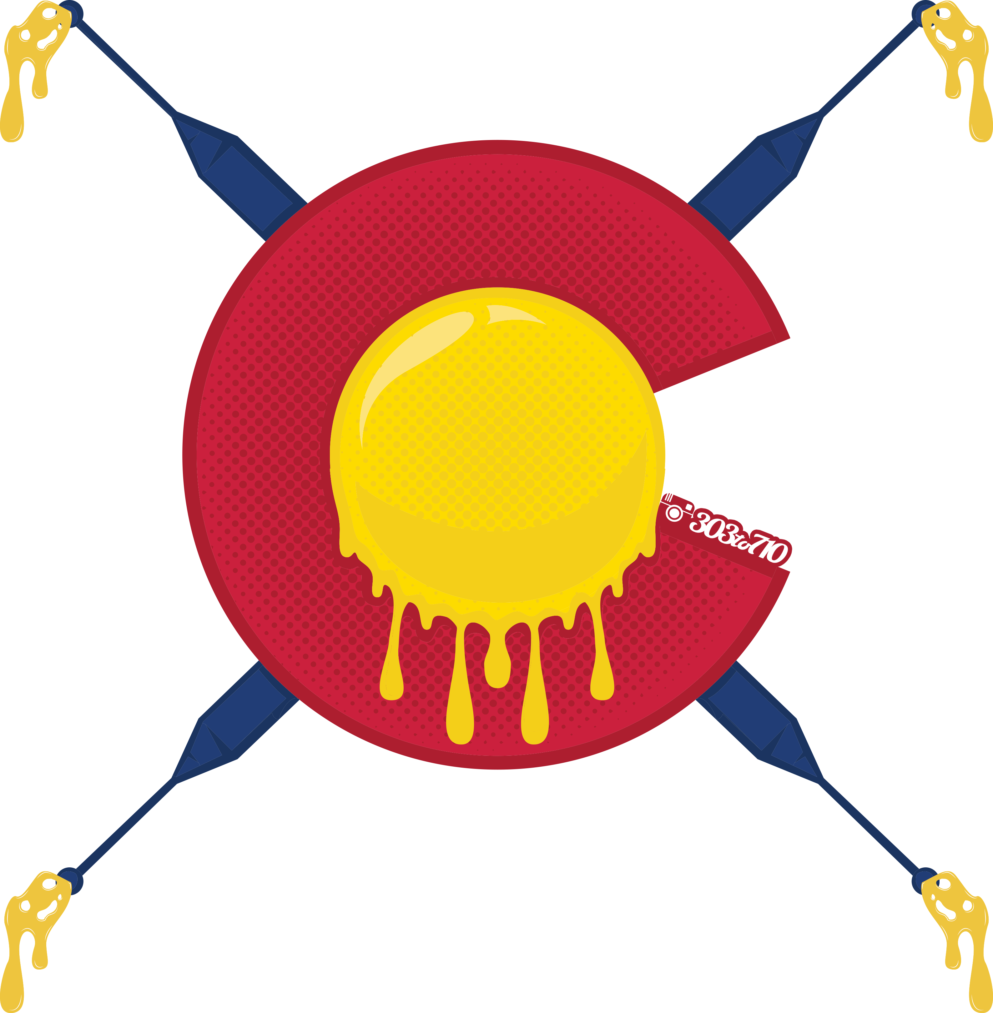 Download Image Of Full Redesign Drip Colorado Skin Die Cut - Logo ...