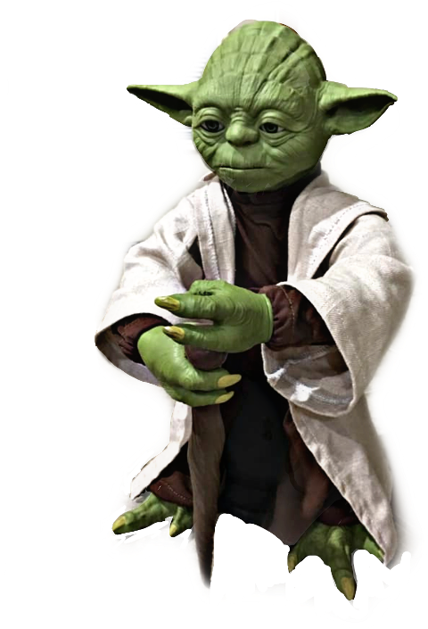 Download Yodamaster Yoda Starwars Standing Male - Yoda - ClipartKey