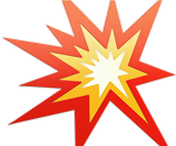 Download Explosion Emoji Transparent - ClipartKey