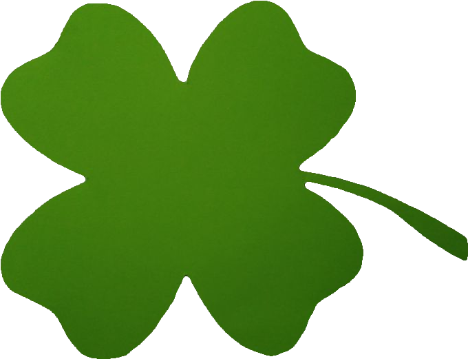 Download Lucky Clover - Shamrock - ClipartKey