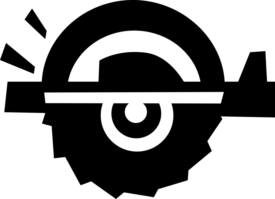 Download Library Sawblade Vector Gerigi - Emblem - ClipartKey