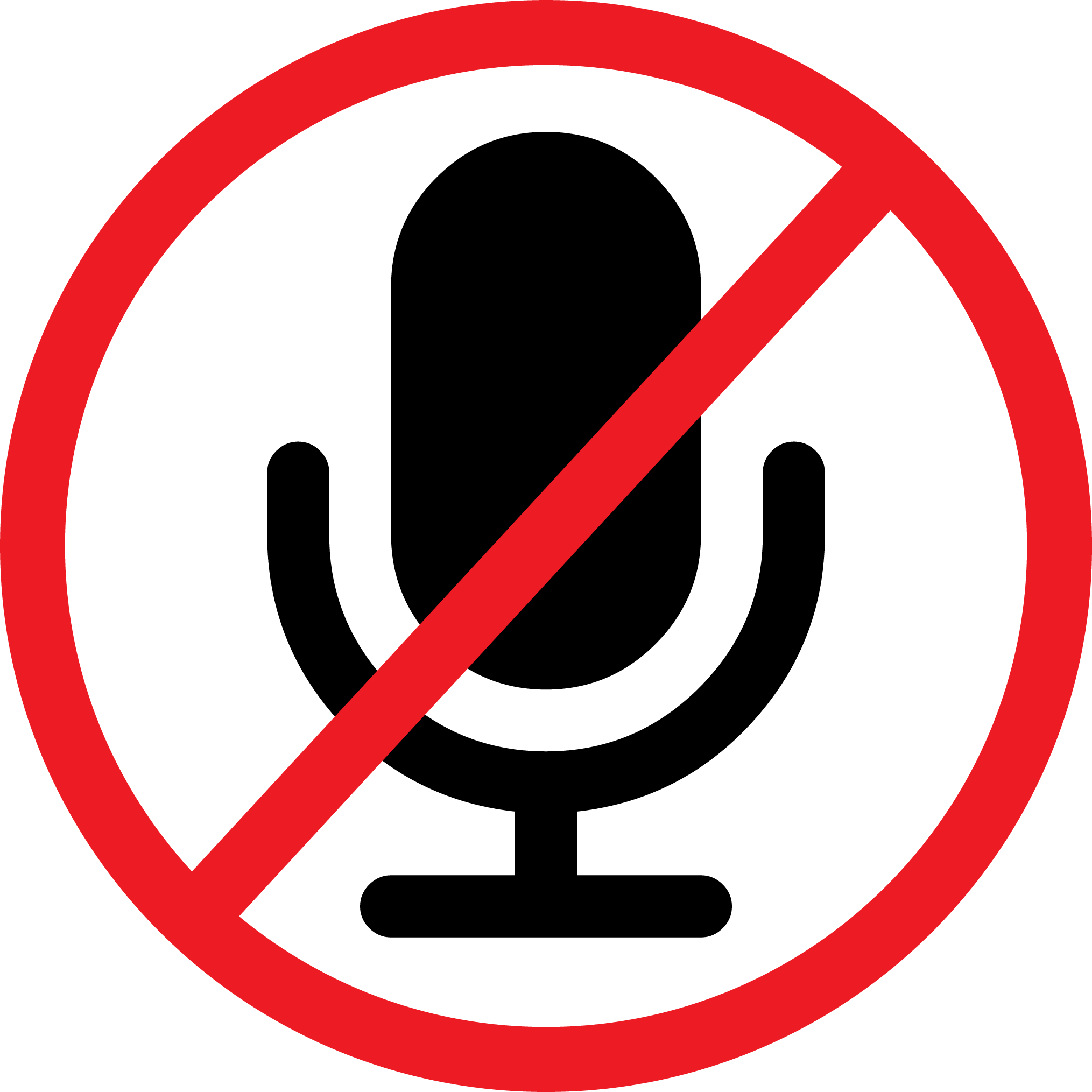 Download No Recording Sign Png - ClipartKey