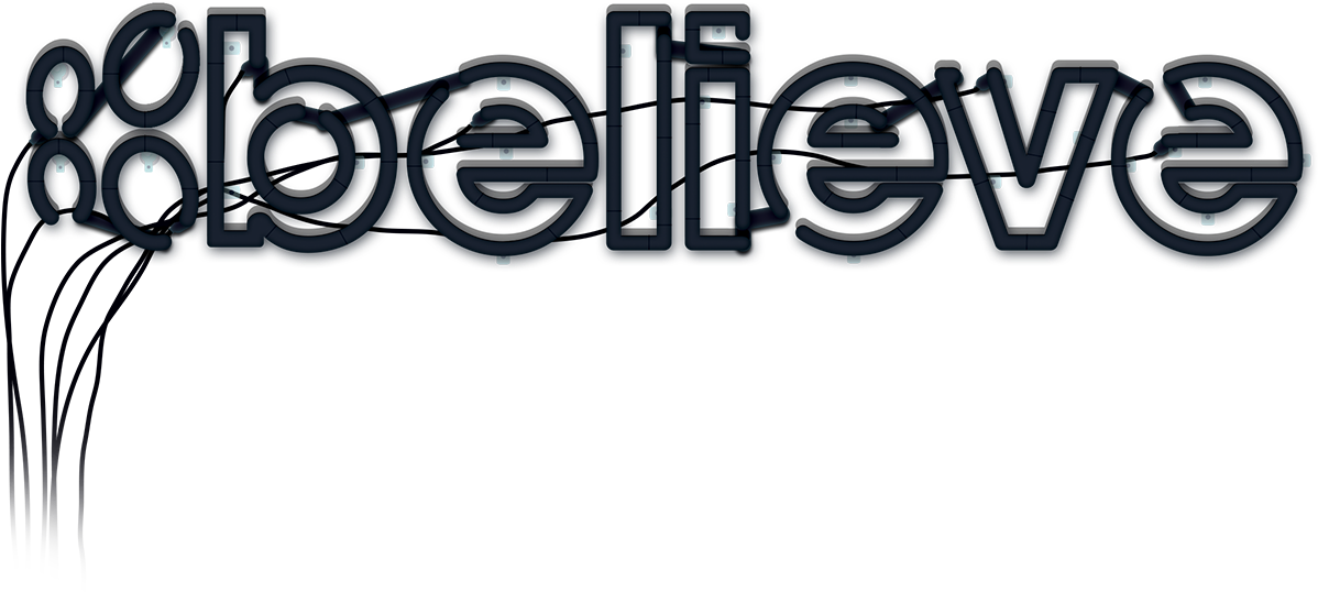 Download Believe - Calligraphy - ClipartKey
