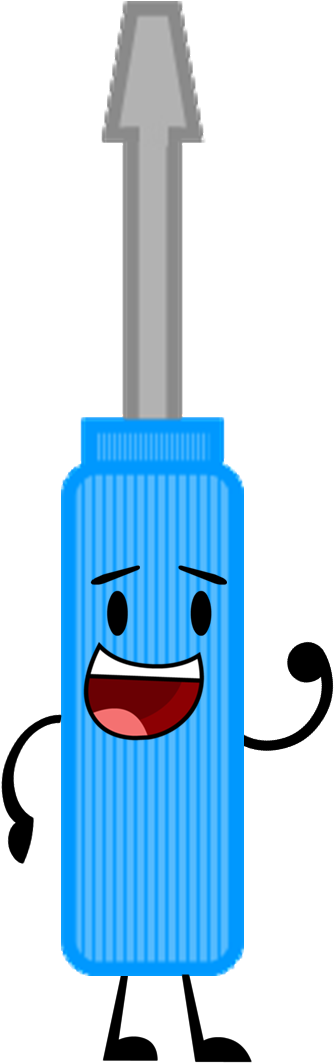 Download The Object Shows Community Wiki - Bfdi Screwdriver - ClipartKey