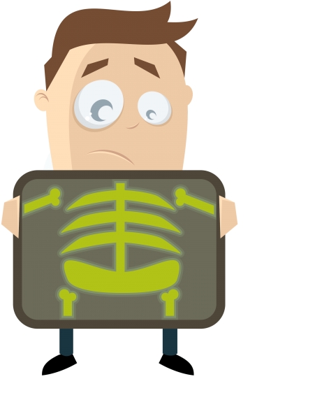 Download Clip Art Cartoon X Ray - Cartoon Man On Horse - ClipartKey