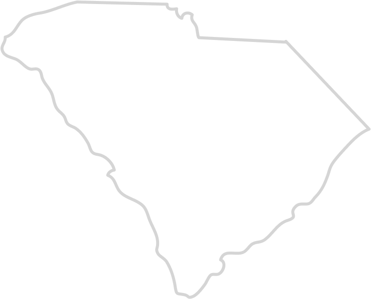 Download Transparent South Carolina Outline Clipart - Vellum - ClipartKey