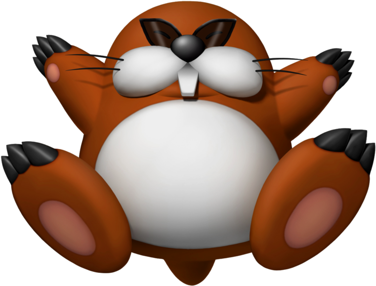Download Mario Monty Mole - ClipartKey